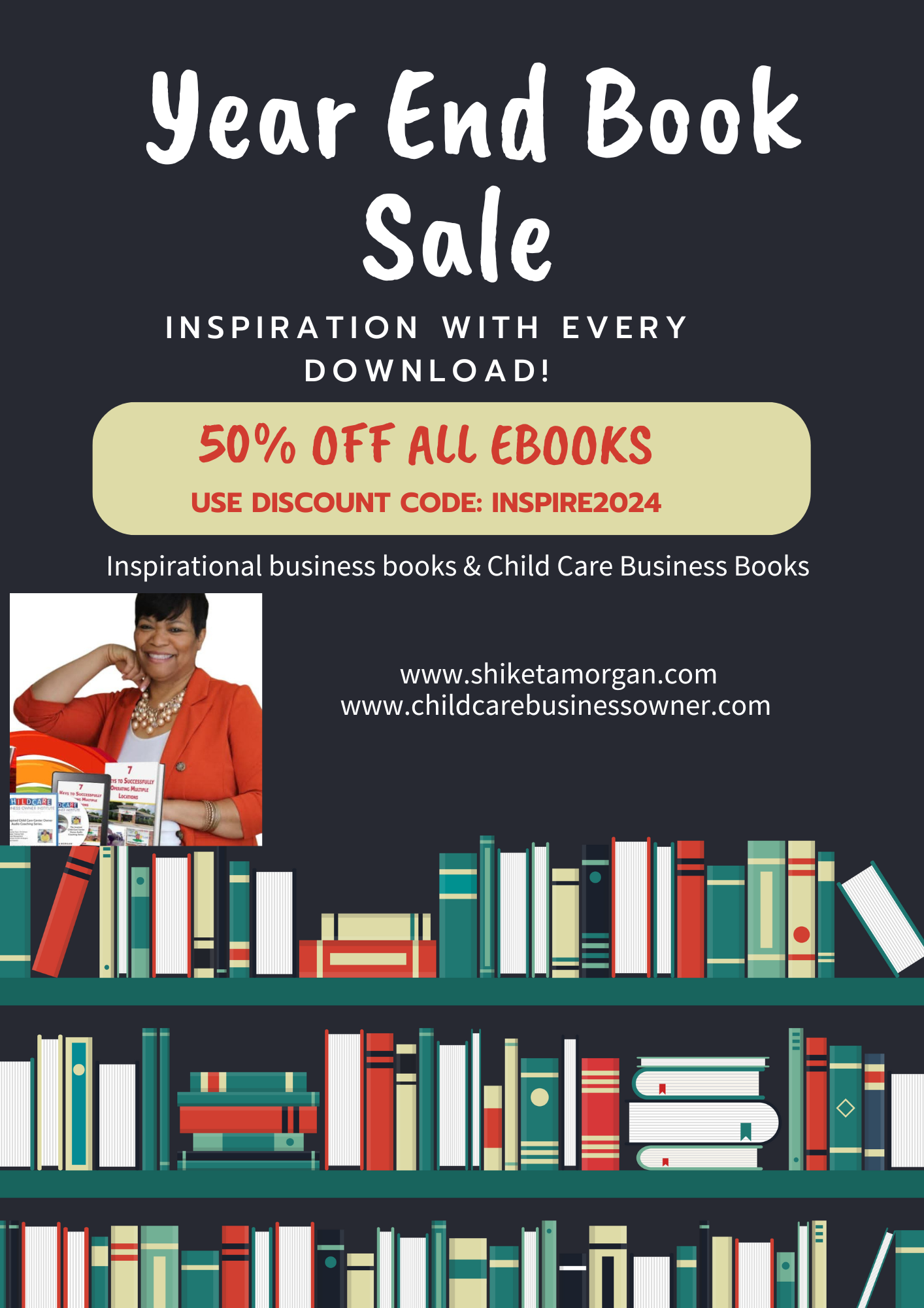 50% Off Year End Book Sale | The Child Care Business Owner Institute